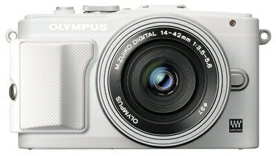 【商品名】OLYMPUS ミラーレス一眼 PEN Lite E-PL6 EZレンズキット ホワイト E-PL6 EZ LKIT WHT（中古品）中古品の特性上、外箱,取り扱い説明書等は基本的には付属いたしません（付属しているものもございます...