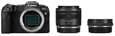 【商品名】Canon ミラーレス一眼カメラ EOS RP RF35 MACRO IS STM マウントアダプターキット EOSRP-35MISMADK（中古品）中古品の特性上、外箱,取り扱い説明書等は基本的には付属いたしません（付属している...