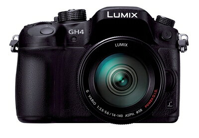 【商品名】パナソニック ミラーレス一眼カメラ ルミックス GH4 レンズキット 標準ズームレンズ付属 ブラック DMC-GH4H-K（中古品）中古品の特性上、外箱,取り扱い説明書等は基本的には付属いたしません（付属しているものもございます）...