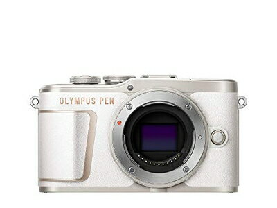 【商品名】OLYMPUS ミラーレス一眼カメラ PEN E-PL10 ボディー ホワイト（中古品）中古品の特性上、外箱,取り扱い説明書等は基本的には付属いたしません（付属しているものもございます）。商品として問題があるものではございません、...