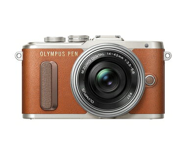 【商品名】OLYMPUS ミラーレス一眼 E-PL8 レンズキット ブラウン（中古品）中古品の特性上、外箱,取り扱い説明書等は基本的には付属いたしません（付属しているものもございます）。商品として問題があるものではございません、動作いたしま...