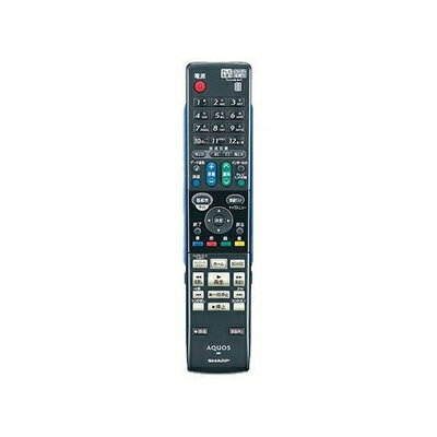【商品名】シャープ ブルーレイディスクレコーダー用純正リモコン 0046380224 GA869PA（中古品）中古品の特性上、外箱,取り扱い説明書等は基本的には付属いたしません（付属しているものもございます）。商品として問題があるものではご...