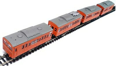 【商品名】Bトレインショーティー 4両編成セット 103系 ATC (オレンジ)（中古品）中古品の特性上、外箱,取り扱い説明書等は付属いたしません。商品として問題があるものではございません。また、商品名に【付属、特典、○○付き、ダウンロード...
