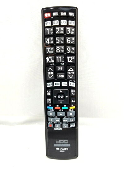 【商品名】日立 C-RS5 HITACHI テレビリモコン（中古品）中古品の特性上、外箱,取り扱い説明書等は基本的には付属いたしません（付属しているものもございます）。商品として問題があるものではございません、動作いたします。また、商品名に...