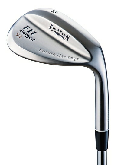 【商品名】FOURTEEN(フォーティーン) FH Forged V1 ウェッジ メッキ 50度 NS950HT スチール メンズ 右 ロフト角:50度 フレックス:WEDGE（中古品）中古品の特性上【ヤケ、破れ、折れ、匂い、汚れ】等がある...