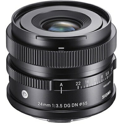 【商品名】シグマ(Sigma) SIGMA シグマ Lマウント レンズ 24mm F3.5 DG DN 単焦点 広角 フルサイズ Contemporary ミラーレス 専用（中古品）中古品の特性上、外箱,取り扱い説明書等は基本的には付属いた...