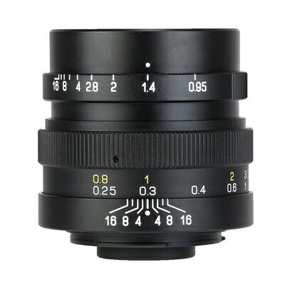 【商品名】中一光学 (ZHONG YI OPTICS) 単焦点レンズ SPEEDMASTER 25mm F0.95 (マイクロフォーサーズ) (ブラック)（中古品）中古品の特性上、外箱,取り扱い説明書等は基本的には付属いたしません。商品とし...