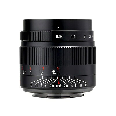 【商品名】七工匠 7Artisans 35095M43B 35mm F0.95 マイクロフォーサーズ用（中古品）中古品の特性上、外箱,取り扱い説明書等は基本的には付属いたしません。商品として問題があるものではございません、動作確認済みとなり...