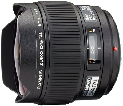 【商品名】OLYMPUS 対角線魚眼レンズ ZUIKO DIGITAL ED 8mm F3.5 Fisheye（中古品）中古品の特性上、外箱,取り扱い説明書等は基本的には付属いたしません。商品として問題があるものではございません、動作確認済...