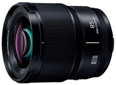 【商品名】パナソニック(Panasonic) 中望遠単焦点レンズ フルサイズミラーレス一眼 Lマウントシステム用 ルミックス LUMIX S 85mm F1.8 ブラック S-S85（中古品）中古品の特性上、外箱,取り扱い説明書等は基本的に...