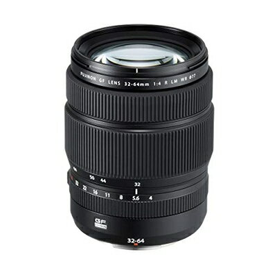 【商品名】Fujinon GF32-64mmF4 R LM WRレンズ（中古品）中古品の特性上、外箱,取り扱い説明書等は基本的には付属いたしません。商品として問題があるものではございません、動作確認済みとなります。商品名に【付属、特典、○○...