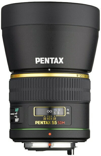 【商品名】PENTAX DA 55mmF1.4 SDM（中古品）中古品の特性上、外箱,取り扱い説明書等は基本的には付属いたしません。商品として問題があるものではございません、動作確認済みとなります。商品名に【付属、特典、○○付き、ダウンロー...