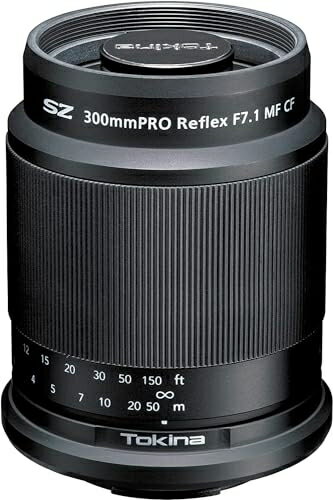 【商品名】トキナー 望遠ミラーレンズ Tokina SZ 300mm PRO Reflex F7.1 MF CF キヤノンEF-Mマウント 軽量235g マニュアルフォーカス（中古品）中古品の特性上、外箱,取り扱い説明書等は基本的には付属い...