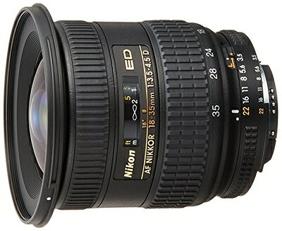 【商品名】Nikon AF ズームニッコール ED18-35 F3.5-4.5D (IF)（中古品）中古品の特性上、外箱,取り扱い説明書等は基本的には付属いたしません。商品として問題があるものではございません、動作確認済みとなります。商品名...