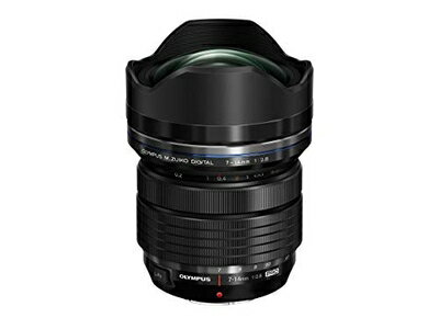 【商品名】OLYMPUS 超広角ズームレンズ M.ZUIKO DIGITAL ED 7-14mm F2.8 PRO マイクロフォーサーズ用 EZ-M0714PRO BLK（中古品）中古品の特性上、外箱,取り扱い説明書等は基本的には付属いたし...