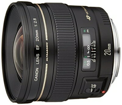 【商品名】Canon 単焦点レンズ EF20mm F2.8 USM フルサイズ対応（中古品）中古品の特性上、外箱,取り扱い説明書等は基本的には付属いたしません。商品として問題があるものではございません、動作確認済みとなります。商品名に【付属...