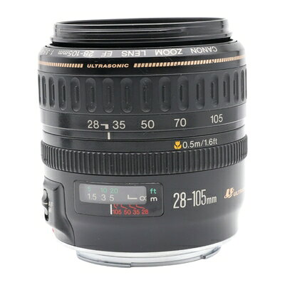 【商品名】Canon EF レンズ 28-105mm F3.5-4.5 USM（中古品）中古品の特性上、外箱,取り扱い説明書等は基本的には付属いたしません。商品として問題があるものではございません、動作確認済みとなります。商品名に【付属、特...