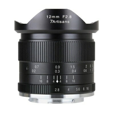 【商品名】七工匠 7artisans 1228FXB 12mm F2.8 Xマウント 富士フイルムX レンズ（中古品）中古品の特性上、外箱,取り扱い説明書等は基本的には付属いたしません。商品として問題があるものではございません、動作確認済み...