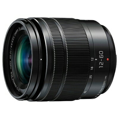 【商品名】パナソニック(Panasonic) 標準ズームレンズ マイクロフォーサーズ用 ルミックス G VARIO 12-60mm/F3.5-5.6 ASPH./POWER O.I.S H-FS12060（中古品）中古品の特性上、外箱,取り...