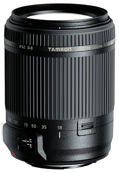 【商品名】TAMRON 高倍率ズームレンズ 18-200mm F3.5-6.3 DiII ソニーα[Aマウント]用 APS-C専用 B018S（中古品）中古品の特性上、外箱,取り扱い説明書等は基本的には付属いたしません。商品として問題がある...