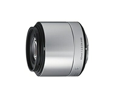 【商品名】シグマ(Sigma) SIGMA 単焦点望遠レンズ Art 60mm F2.8 DN シルバー マイクロフォーサーズ用 929770（中古品）中古品の特性上、外箱,取り扱い説明書等は基本的には付属いたしません。商品として問題がある...