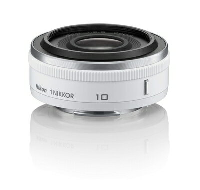 【商品名】Nikon 単焦点レンズ 1 NIKKOR 10mm f/2.8 ホワイト ニコンCXフォーマット専用（中古品）中古品の特性上、外箱,取り扱い説明書等は基本的には付属いたしません。商品として問題があるものではございません、動作確認...