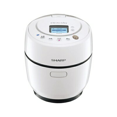 【商品名】シャープ ヘルシオ ホットクック 電気調理鍋 無水鍋 1.0L 1-2人用 ホワイト KN-HW10G-W（中古品）中古品の特性上、外箱,取り扱い説明書等は基本的には付属いたしません。商品として問題があるものではございません、動作...
