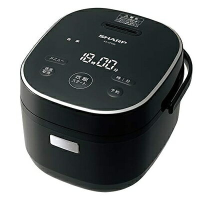 【商品名】シャープ 炊飯器 3合 一人暮らし マイコン パン調理機能 ブラック KSCF05BB KS-CF05B-B（中古品）中古品の特性上、外箱,取り扱い説明書等は基本的には付属いたしません。商品として問題があるものではございません、動...