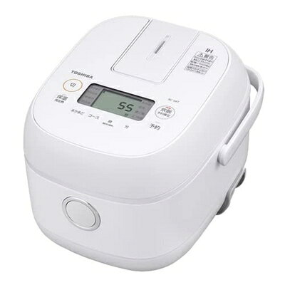 【商品名】TOSHIBA RC-5XT-W(ホワイト)IH炊飯ジャー 炊飯器 3合（中古品）中古品の特性上、外箱,取り扱い説明書等は基本的には付属いたしません。商品として問題があるものではございません、動作確認済みとなります。商品名に【付属...