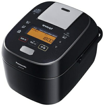 【商品名】パナソニック 炊飯器 5.5合 圧力IH式 Wおどり炊き ブラック SR-SPA108-K（中古品）中古品の特性上、外箱,取り扱い説明書等は基本的には付属いたしません。商品として問題があるものではございません、動作確認済みとなりま...