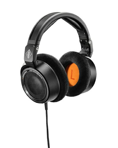 【商品名】Neumann ノイマン NDH 30 Black Edition 開放型スタジオモニターヘッドフォン 黒 ブラック 【国内正規品】 399006 ミキシング マスタリング 38mmダイナミック型ドライバー（中古品）中古品の特性上...