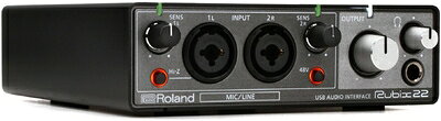【商品名】Roland rubix22 | 2 x 2 USBオーディオインターフェイスfor Mac PCとiOS（中古品）中古品の特性上、外箱,取り扱い説明書等は基本的には付属いたしません。商品として問題があるものではございません、使用...