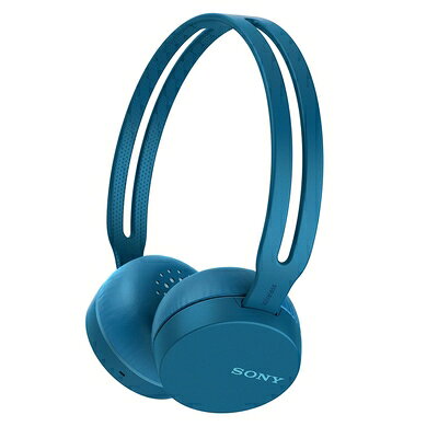 【商品名】ソニー ワイヤレスヘッドホン WH-CH400 : Bluetooth対応 最大20時間連続再生 マイク付き 2018年モデル ブルー WH-CH400 L（中古品）中古品の特性上、外箱,取り扱い説明書等は基本的には付属いたしませ...