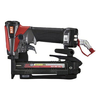 【商品名】マックス MAX 高圧エアータッカ 10Jステープル 25mm HA-25/10J（中古品）中古品の特性上、外箱,取り扱い説明書等は基本的には付属いたしません。商品として問題があるものではございません、使用可能品となります。また、...