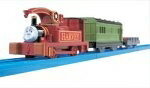 【商品名】プラレール トーマス T-16 ハーヴィー（中古品）中古品の特性上、外箱,取り扱い説明書等は基本的には付属いたしません（付属しているものもございます）。商品として問題があるものではございません、使用可能品となります。また、商品名に...