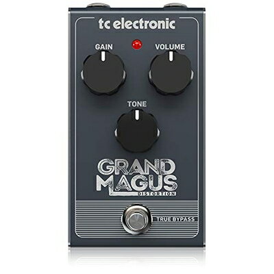 【商品名】tc electronic アナログ ディストーション GRAND MAGUS DISTORTION【国内正規品】（中古品）中古品の特性上、外箱,取り扱い説明書等は基本的には付属いたしません。商品として問題があるものではございませ...