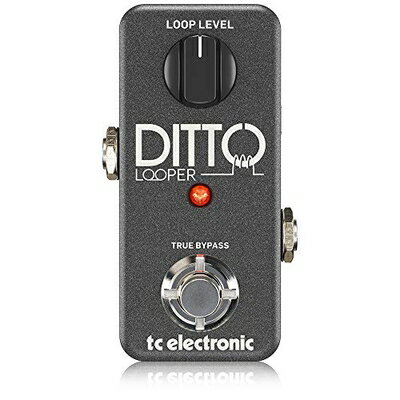【商品名】tc electronic 1ボタン ルーパー DITTO LOOPER（中古品）中古品の特性上、外箱,取り扱い説明書等は基本的には付属いたしません。商品として問題があるものではございません、使用可能品となります。また、商品名に【...
