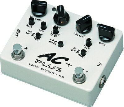 【商品名】Xotic エキゾチック エフェクター オーバードライブ AC Plus 【国内正規品】（中古品）中古品の特性上、外箱,取り扱い説明書等は基本的には付属いたしません。商品として問題があるものではございません、使用可能品となります。...