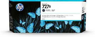 【商品名】HP 727B マットブラック 300ml 3WX19A（中古品）中古品の特性上、外箱,取り扱い説明書等は基本的には付属いたしません。電話機・FAX機などで子機が複数台ある商品につきましては、子機が付属しない場合もございます。当店...
