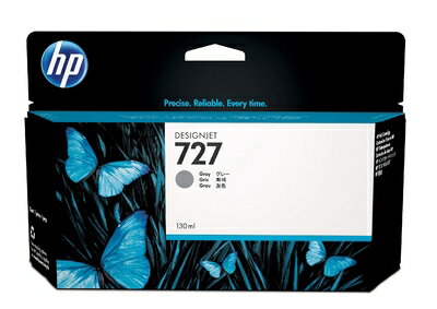 【商品名】日本HP HP727グレーインク130ml B3P24A（中古品）中古品の特性上、外箱,取り扱い説明書等は基本的には付属いたしません。電話機・FAX機などで子機が複数台ある商品につきましては、子機が付属しない場合もございます。当店...