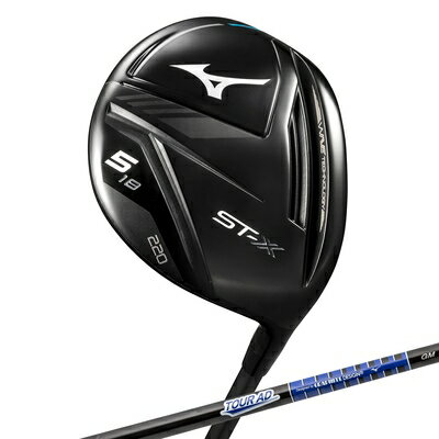 【商品名】MIZUNO(ミズノ) ゴルフクラブ ST-X 220 フェアウエーウッド メンズ 右利き用 【カタログ純正シャフト装着モデル】 TOUR AD GM F カーボンシャフト 番手/5番 ロフト角/18度 フレックス/R 5KJTB...