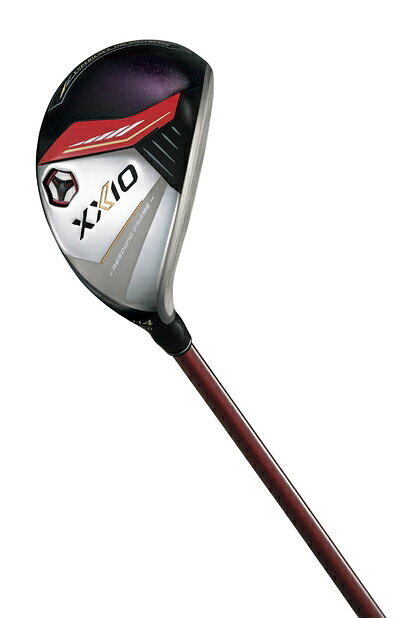 【商品名】DUNLOP(ダンロップ) ハイブリッド XXIO ゼクシオ サーティーン MP1300 シャフト カーボン メンズ 右 レッド ロフト角: 23度 番手: H5 フレックス:S（中古品）中古品の特性上【ヤケ、破れ、折れ、匂い、汚...