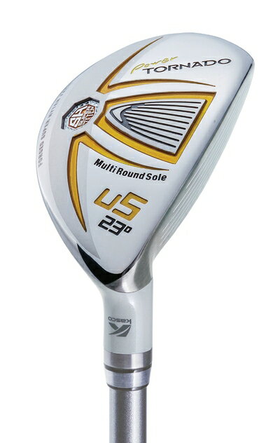 【商品名】キャスコ(Kasco) ユーティリティ POWER TORNADO ユーティリティ STABIL SHAFT メンズ PT-UW 右利き用 ロフト角:23度 フレックス:R（中古品）中古品の特性上【ヤケ、破れ、折れ、匂い、汚れ】等...
