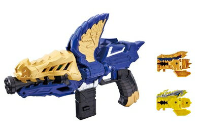 【商品名】騎士竜戦隊リュウソウジャー 変身銃 DXモサチェンジャー（中古品）中古品の特性上、外箱,取り扱い説明書等は基本的には付属いたしません（付属しているものもございます）。商品として問題があるものではございません、使用可能品となります。...
