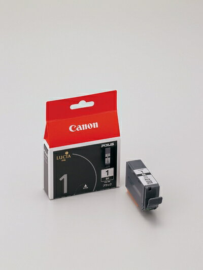 【商品名】Canon キヤノン 純正 インクカートリッジ PGI-1 ブラック PGI-1BK（中古品）中古品の特性上、外箱,取り扱い説明書等は基本的には付属いたしません。電話機・FAX機などで子機が複数台ある商品につきましては、子機が付属...