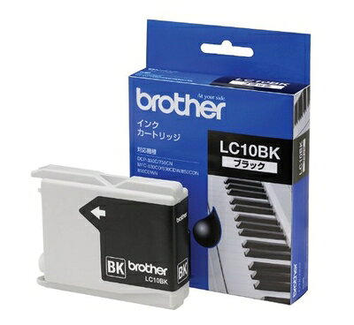【商品名】【brother純正】インクカートリッジブラック LC10BK 対応型番:MFC-5860CN、MFC-880CDN/CDWN、MFC-870CDN/CDWN 他（中古品）中古品の特性上、外箱,取り扱い説明書等は基本的には付属いた...