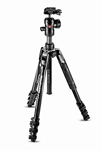 【商品名】ヴァイテックイメージング Manfrotto 三脚 Befreeアドバンス アルミ 4段 自由雲台 レバーロック式L三脚キット ブラック MKBFRLA4BK-BH（中古品）中古品の特性上、外箱,取り扱い説明書等は基本的には付属い...