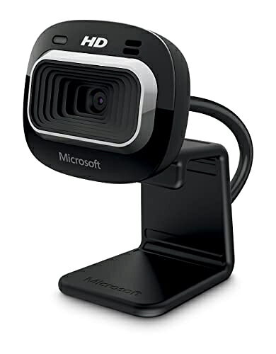 【商品名】マイクロソフト LifeCam HD-3000 T3H-00019 : webカメラ 在宅 HD 720p 内蔵マイク web会議用 USB-A ( ブラック )（中古品）中古品の特性上、外箱,取り扱い説明書等は基本的には付属いた...
