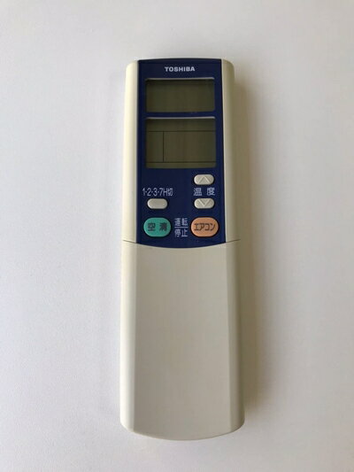 【商品名】東芝 エアコンリモコン WH-F1L（中古品）中古品の特性上、外箱,取り扱い説明書等は基本的には付属いたしません。商品として問題があるものではございません、動作確認済みとなります。商品名に【付属、特典、○○付き、ダウンロードコード...