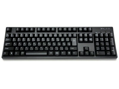 【商品名】FILCO Majestouch2 108フルキー茶軸日本語配列 USB&PS2両対応 Nキーロールオーバー対応 独Cherry茶軸採用メカニカルキーボード ブラック FKBN108M/JB2（中古品）中古品の特性上、外箱,取り扱...